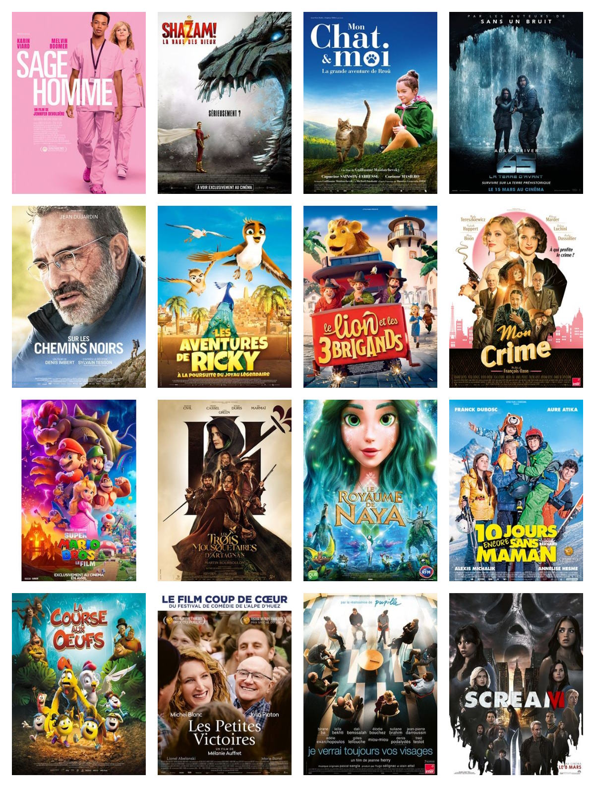 Programme cinéma Avril - L'Artea